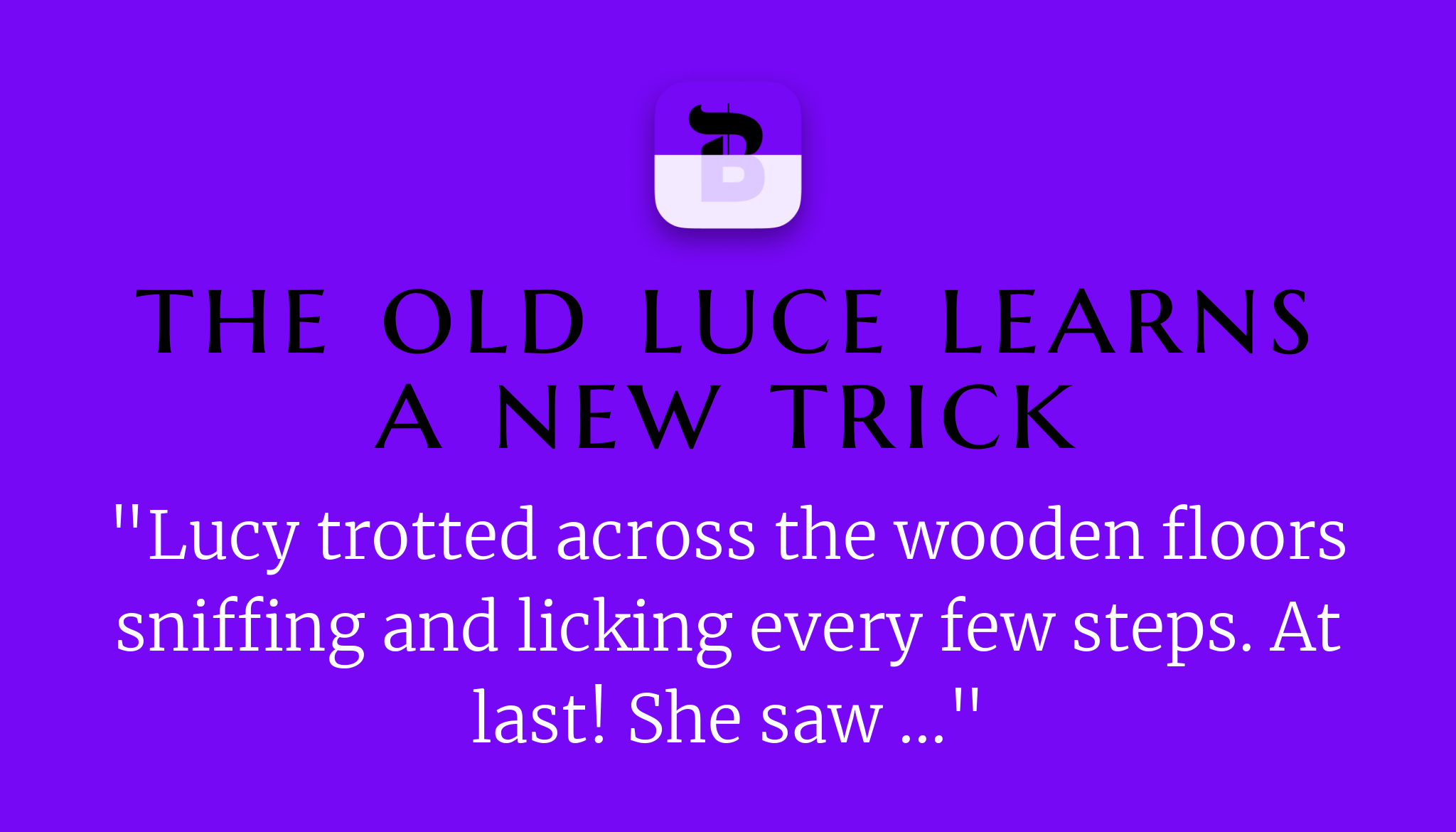 The Old Luce Learns a New Trick